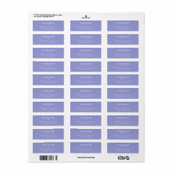 Handmade made by name violet label | Zazzle