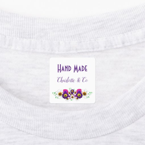 Handmade Products Personalized Labels | Zazzle