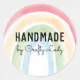 Handmade Sticker - Rainbow | Zazzle