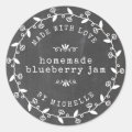 Handmade With Love Jam Label Canning Sticker | Zazzle