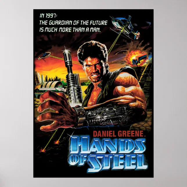 Hands of Steel Poster | Zazzle