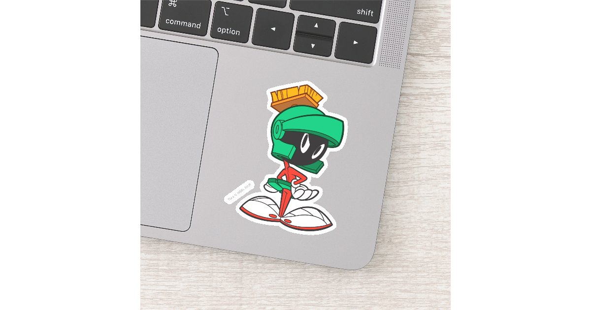 Hands on Hips MARVIN THE MARTIAN™ Sticker | Zazzle