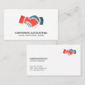 Handshake Icon Business Card | Zazzle