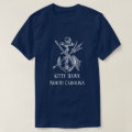 Handsome Kitty Hawk North Carolina Anchor T-Shirt | Zazzle
