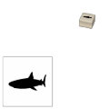 Handsome Shark Rubber Stamp | Zazzle