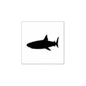Handsome Shark Rubber Stamp | Zazzle