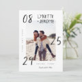 Handwriting Date Handwritten Script Photo Wedding Save The Date | Zazzle