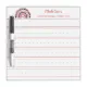 Handwriting Practice Name Dry Erase Board | Zazzle