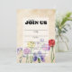 Handwritten Fill In Multi Purpose Invitation | Zazzle