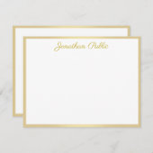 Handwritten Gold Script Text Personalized Template | Zazzle