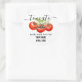 Handwritten Homemade Custom tomato Salsa Label | Zazzle