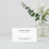 Handwritten Modern Simple Professional Template Business Card | Zazzle