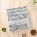 Handwritten musical score binder | Zazzle