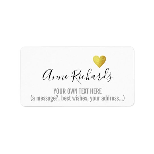 handwritten name / signature with custom message label | Zazzle.com