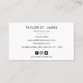 Handwritten Signature Vintage Business Card | Zazzle