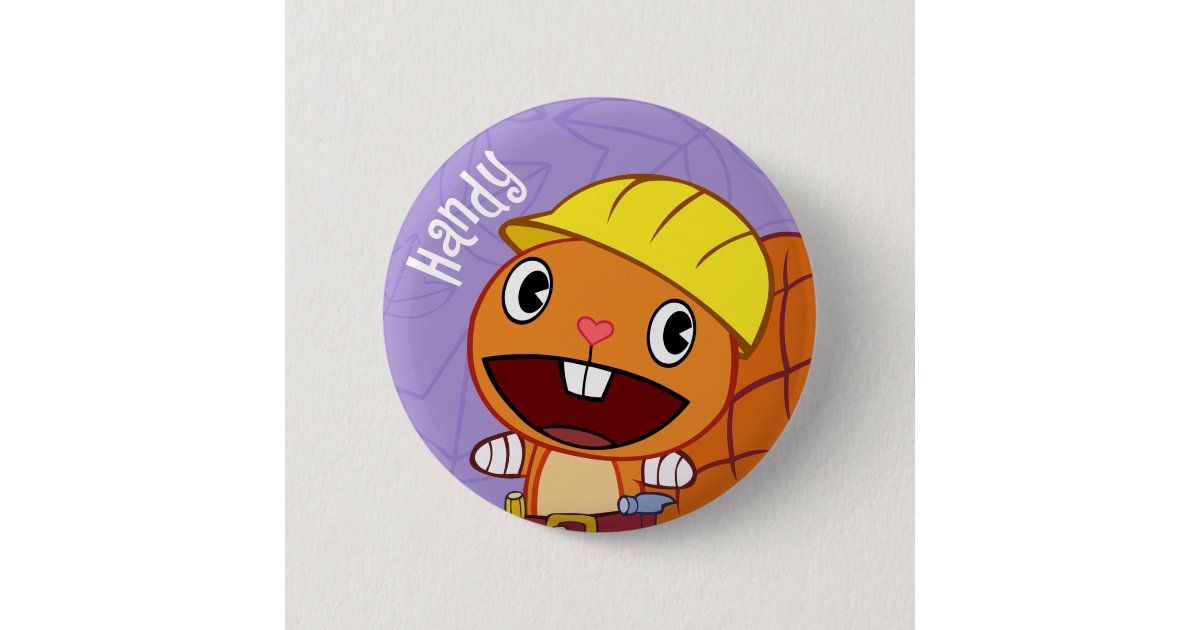 Handy Cute Button | Zazzle