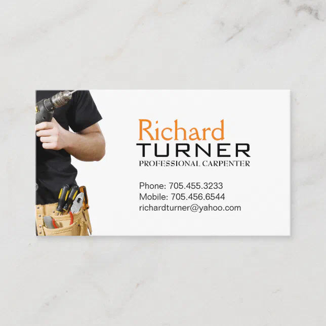 Handyman Business Cards | Zazzle