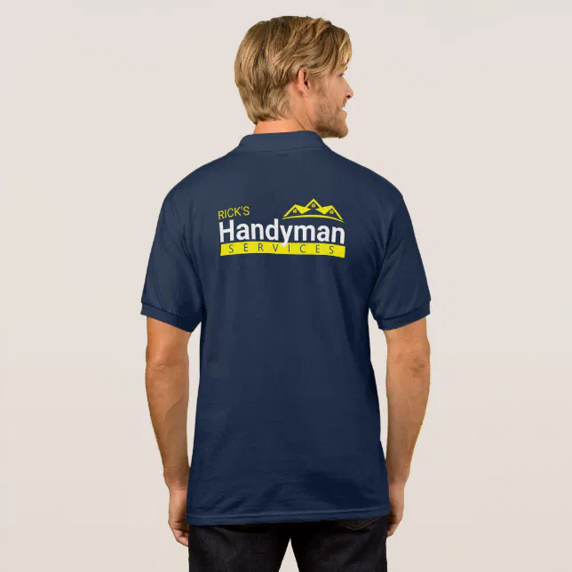 Handyman Business Polo Shirt - Home Business | Zazzle