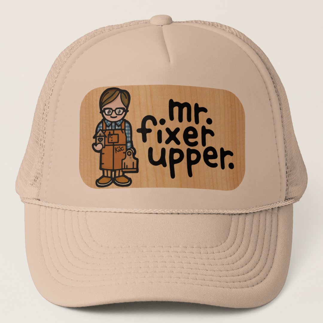 handyman hat. trucker hat | Zazzle