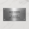 Handyman House Repair Service Metal Worker Business Card | Zazzle
