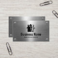Handyman House Repair Service Metal Worker Business Card | Zazzle
