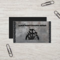 Handyman Maintenance Repair Service Metal Steel Business Card | Zazzle