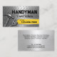 Handyman Repair & Maintenance Service Metal Business Card | Zazzle
