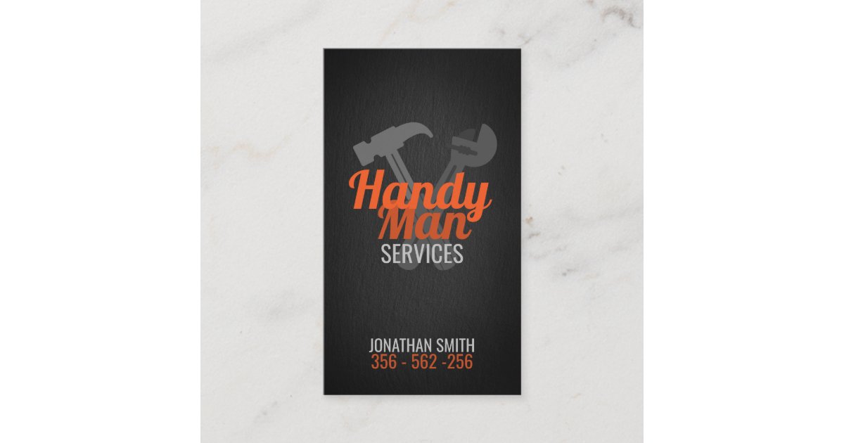 Handyman services business card | Zazzle