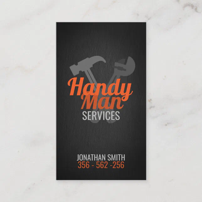 Handyman services business card | Zazzle