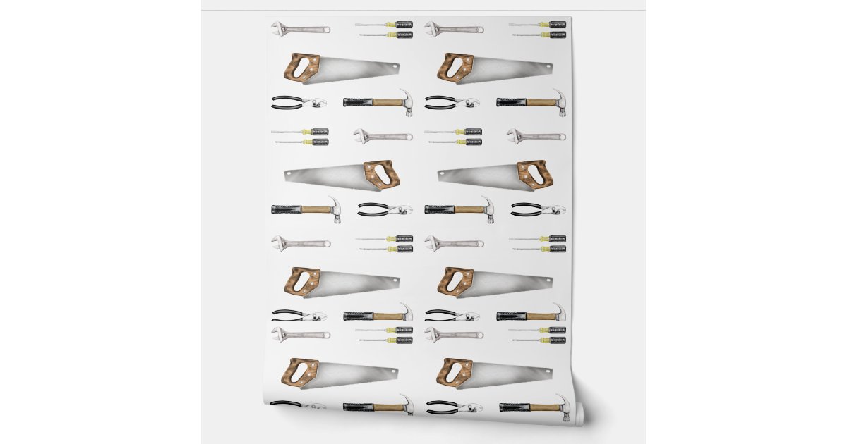 Handyman tools wallpaper | Zazzle