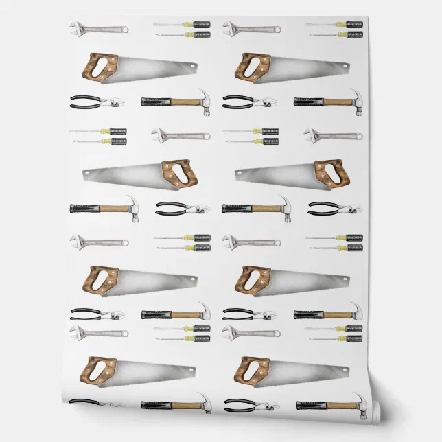 Handyman tools wallpaper | Zazzle