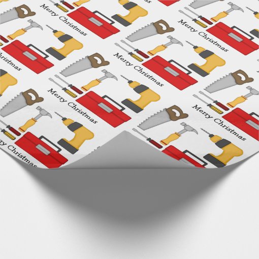 Handyman Tools Wrapping Paper | Zazzle