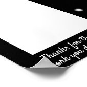 Hanging banner for employee recognition stickers poster | Zazzle