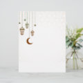 Hanging lanterns and moon Letterhead | Zazzle