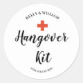 Hangover Kit Sticker | Zazzle