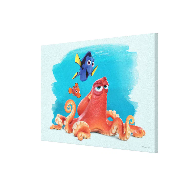 Hank, Dory & Nemo Canvas Print | Zazzle