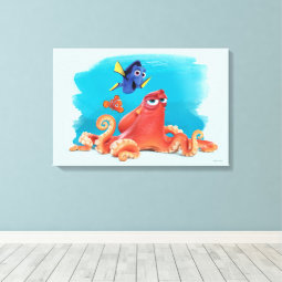 Hank, Dory & Nemo Canvas Print | Zazzle