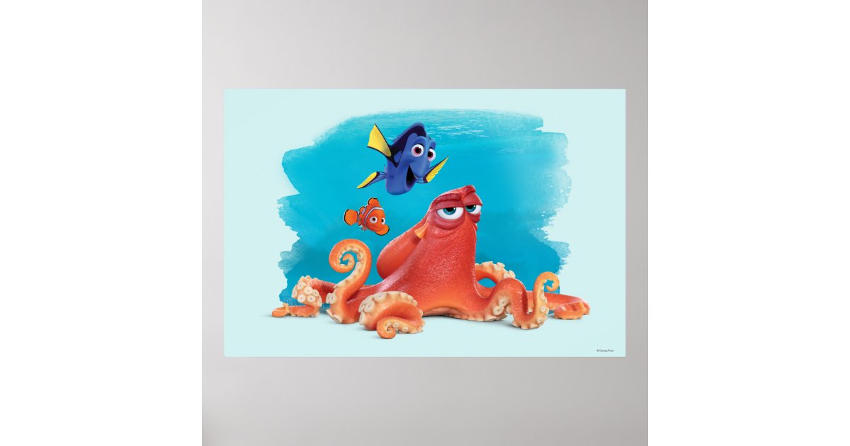 Hank, Dory & Nemo Poster | Zazzle