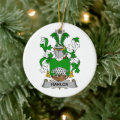 Hanlon Family Crest Ceramic Ornament | Zazzle