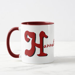 Hannah Meaning and Name Origin Mug | Zazzle