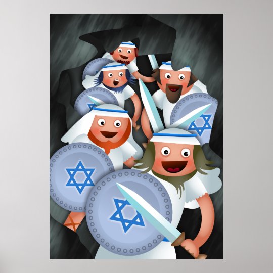 Hanukkah and the Maccabees Poster | Zazzle.com