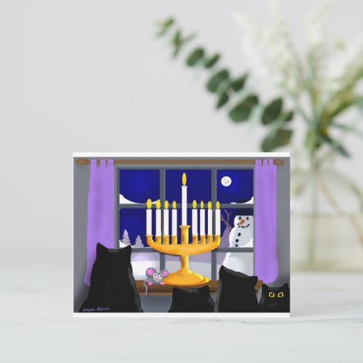Hanukkah christmas card | Zazzle