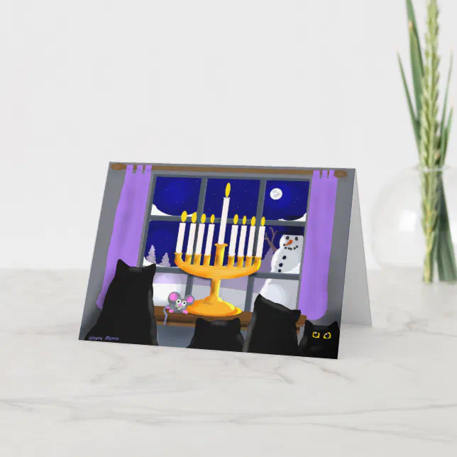 Hanukkah christmas card | Zazzle