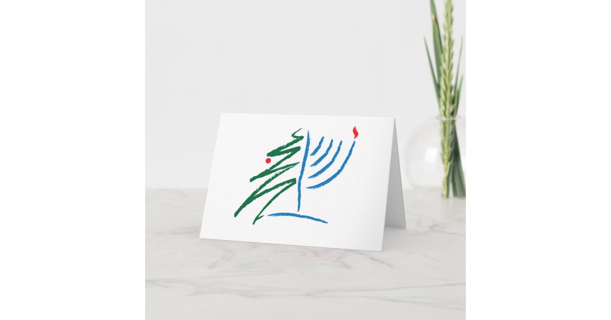 Hanukkah/Christmas Card | Zazzle