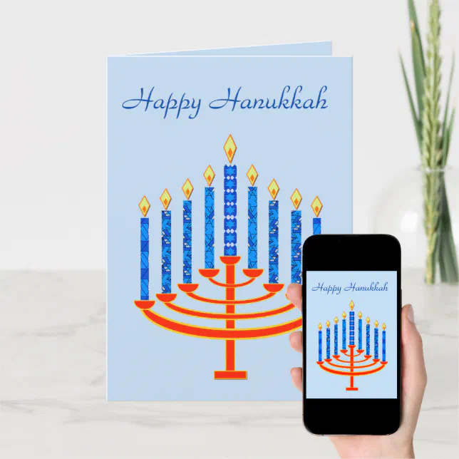 Hanukkah Greeting Card | Zazzle