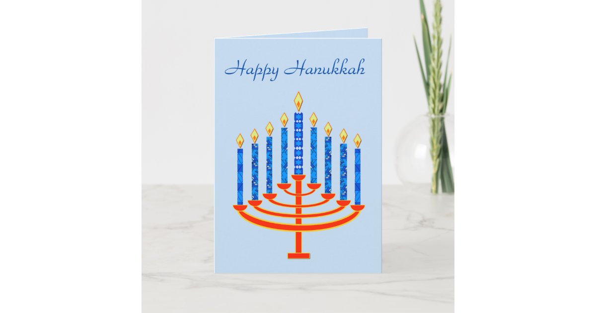 Hanukkah Greeting Card | Zazzle