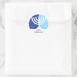 Hanukkah Menorah Sticker | Zazzle