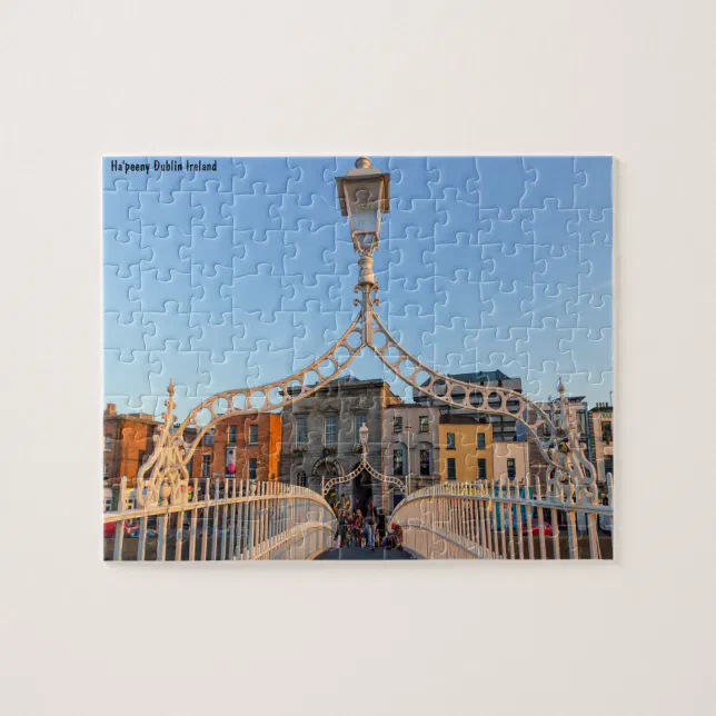 Ha'penny Bridge Dublin Ireland Jigsaw Puzzle | Zazzle