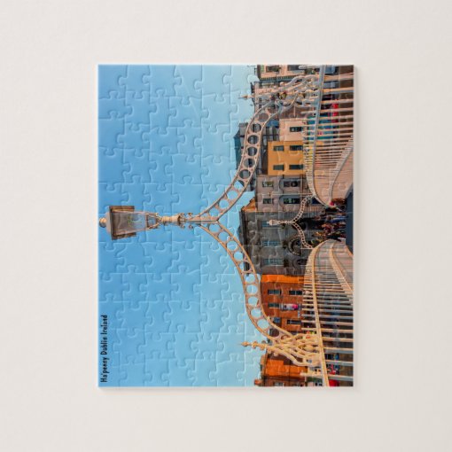 Ha'penny Bridge Dublin Ireland Jigsaw Puzzle | Zazzle