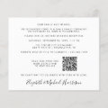 Happily Ever After Party Photo QR Code Wedding | Zazzle